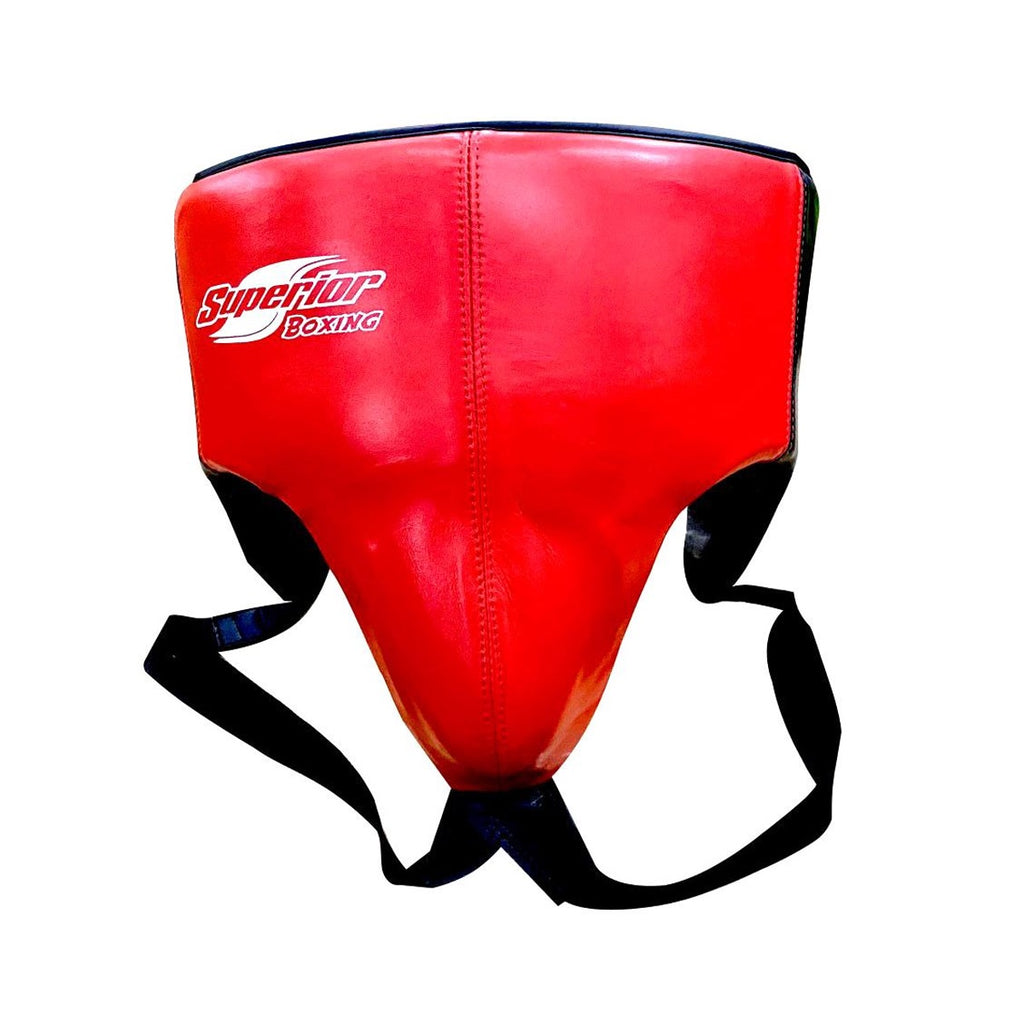SUPERIOR BOXING CUP LEATHER CLASSIC RED/BLACK – MSM FIGHT SHOP