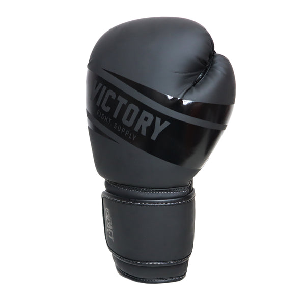 VICTORY GLOVES BOXING IMPACT V2 SYNTEC HOOK AND LOOP BLACK/BLACK – MSM ...