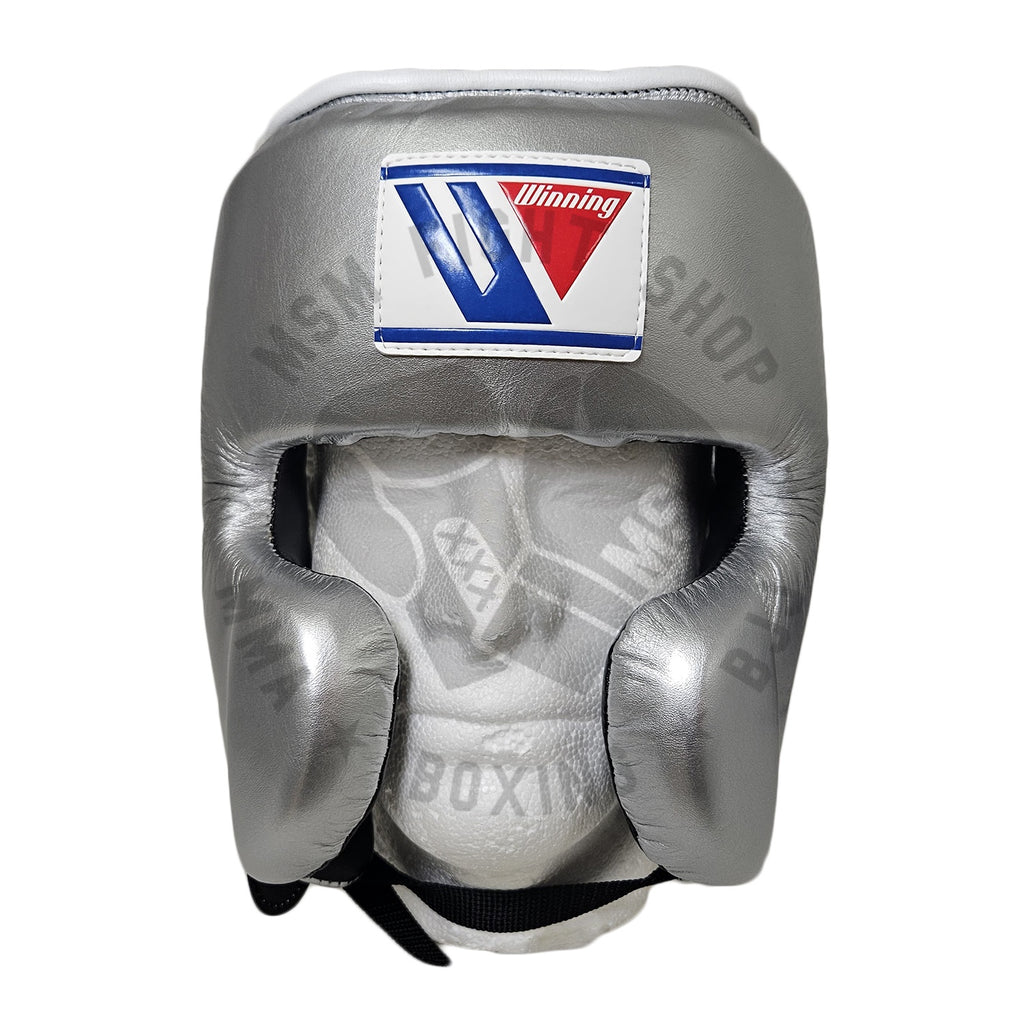 WINNING HEADGEAR FG2900 CHEEK CUSTOM SILVER – MSM FIGHT SHOP