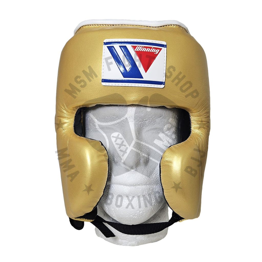WINNING HEADGEAR FG2900 CHEEK CUSTOM GOLD – MSM FIGHT SHOP