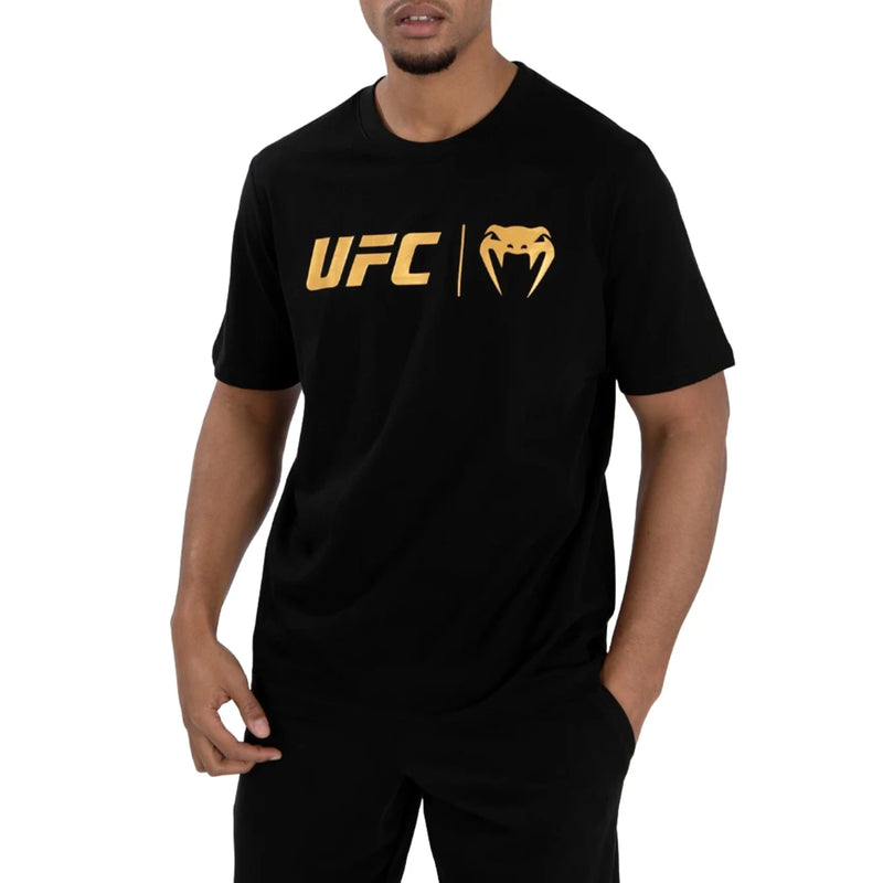 VENUM SHIRT UFC CLASSIC BLACK/GOLD – MSM FIGHT SHOP