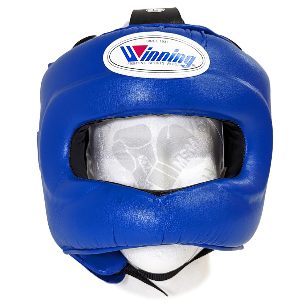WINNING HEADGEAR BAR FULL FACE FG5000 BLUE - SIZE LARGE – MSM FIGHT SHOP