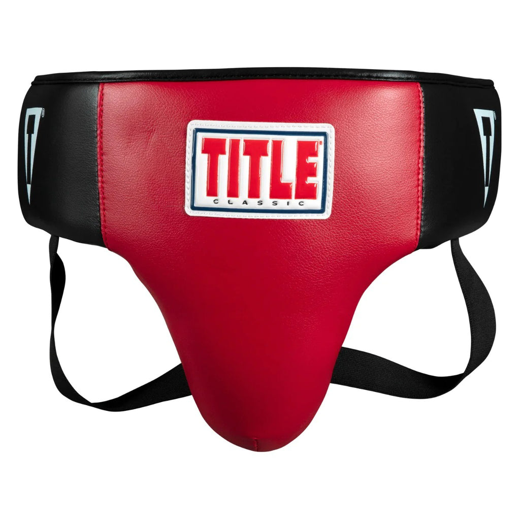 TITLE CUP BOXING DELUXE GROIN PROTECTOR 2.0 RED/BLACK – MSM FIGHT SHOP