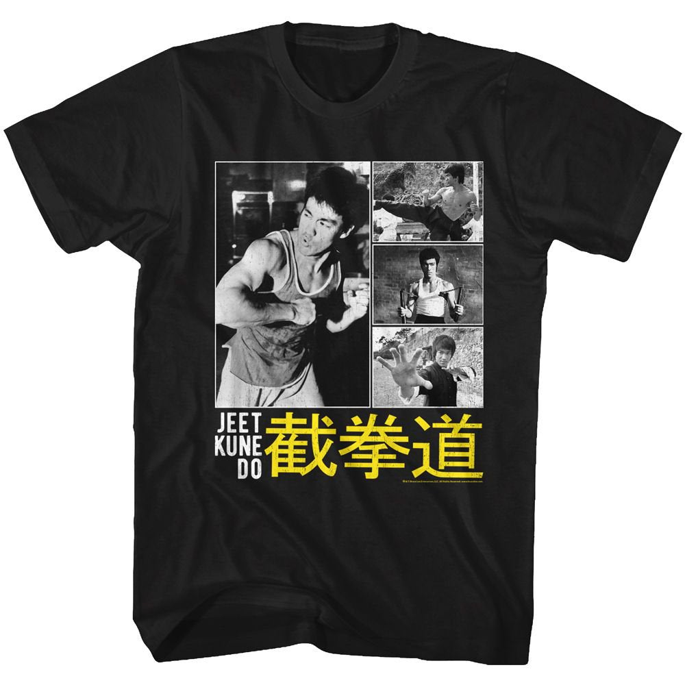 BRUCE LEE SHIRT BRUCE BOX BLACK/YELLOW – MSM FIGHT SHOP