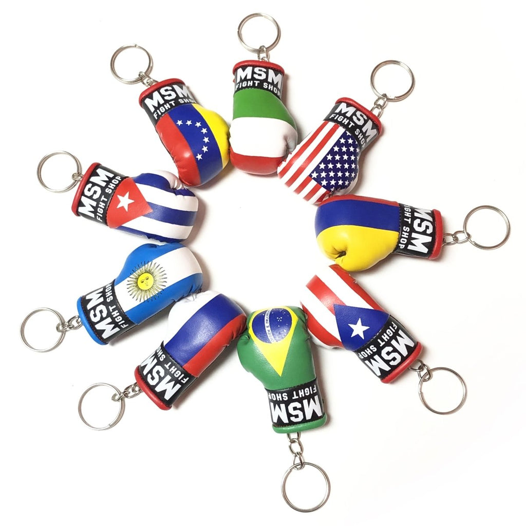 MSM MINI GLOVES BOXING KEY CHAIN COUNTRY – MSM FIGHT SHOP
