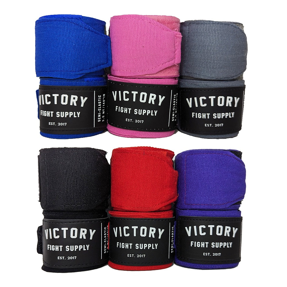 VICTORY HANDWRAPS SEMI STRETCH 3.5 METER / 140" – MSM FIGHT SHOP